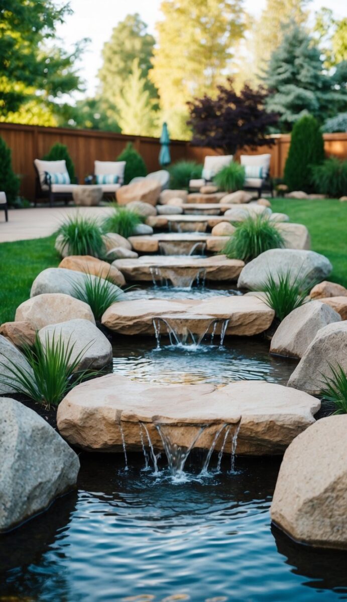 25 Large Rock Landscaping Ideas in Backyard