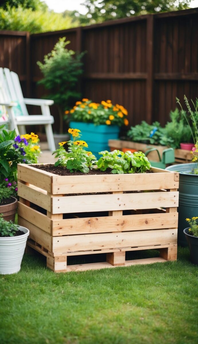 25 Amazing Pallet Garden Ideas to Freshen Up Your Outdoor Space This Spring
