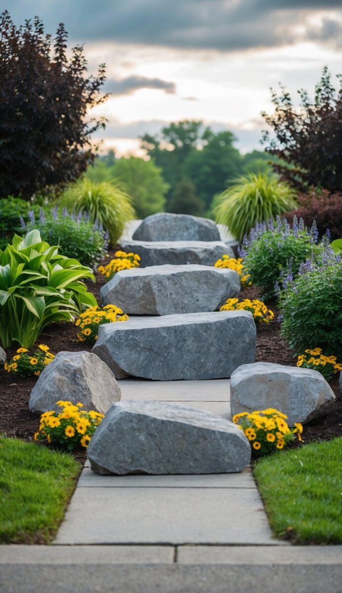 25 End of Driveway Landscaping Ideas to Boost Curb Appeal