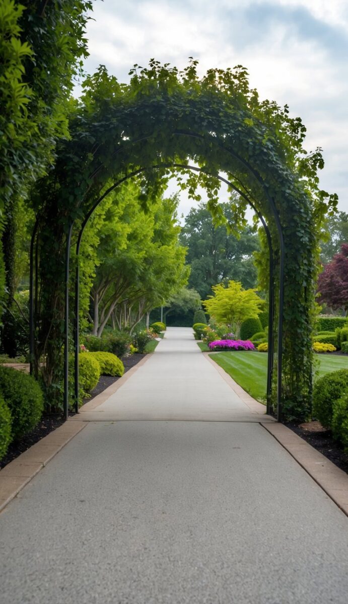 21 Long Driveway Landscaping Ideas to Elevate Your Curb Appeal