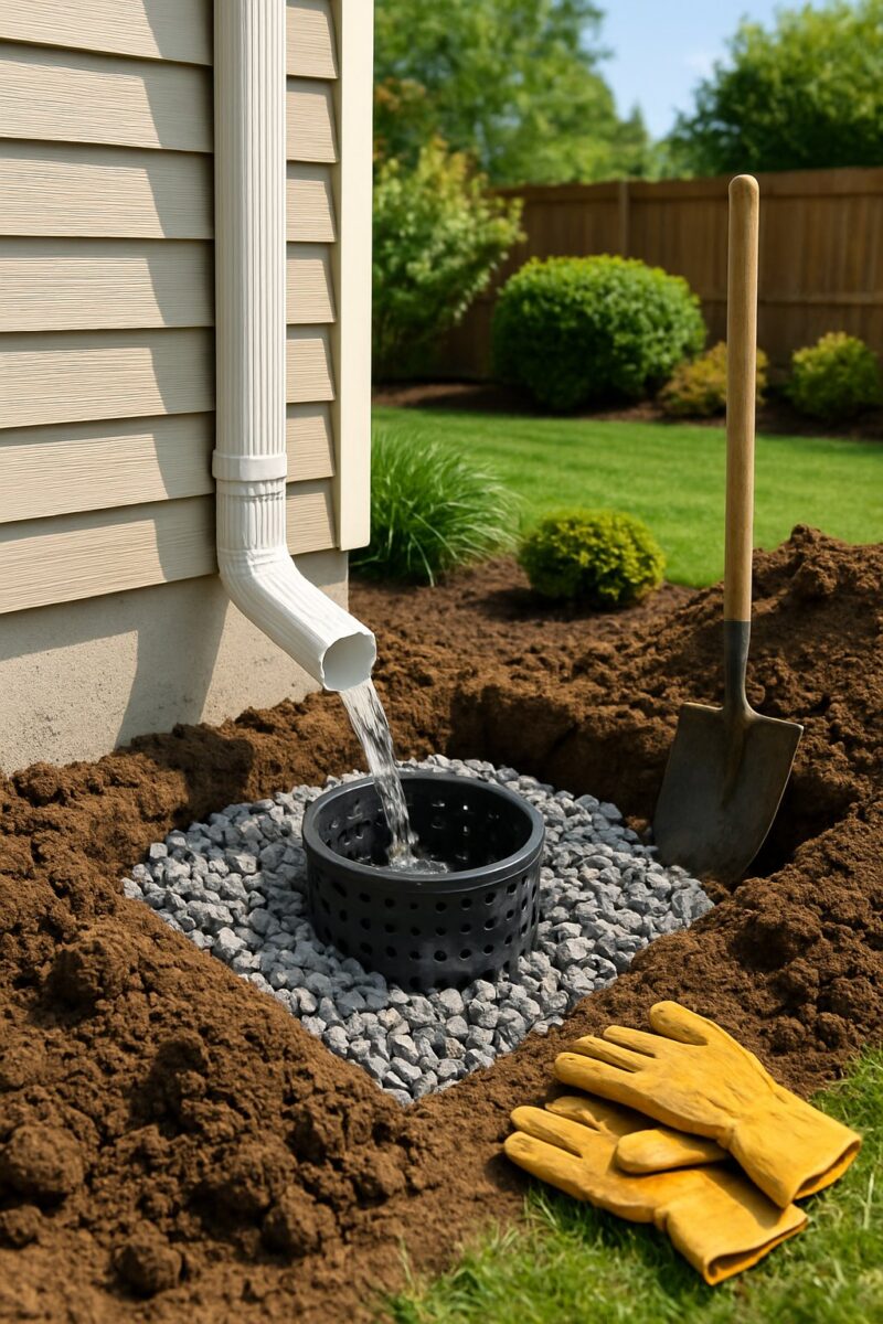 27 Rain Gutter Drainage Ideas to Keep Your Home Dry