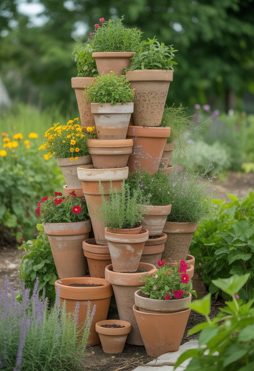 25 Outdoor Flower Pots Ideas to Brighten Your Patio This Summer
