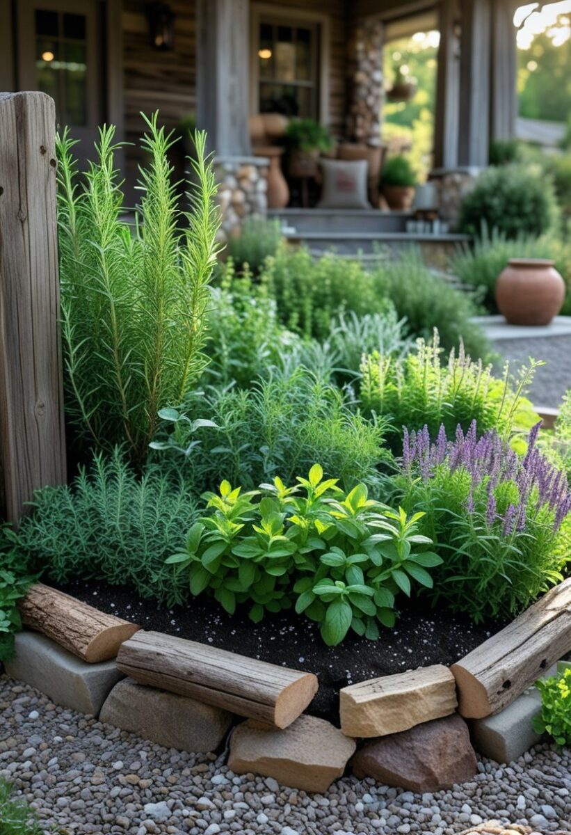 25 Rustic Landscaping Front Yard Ideas to Cozy Up Your Curb Appeal