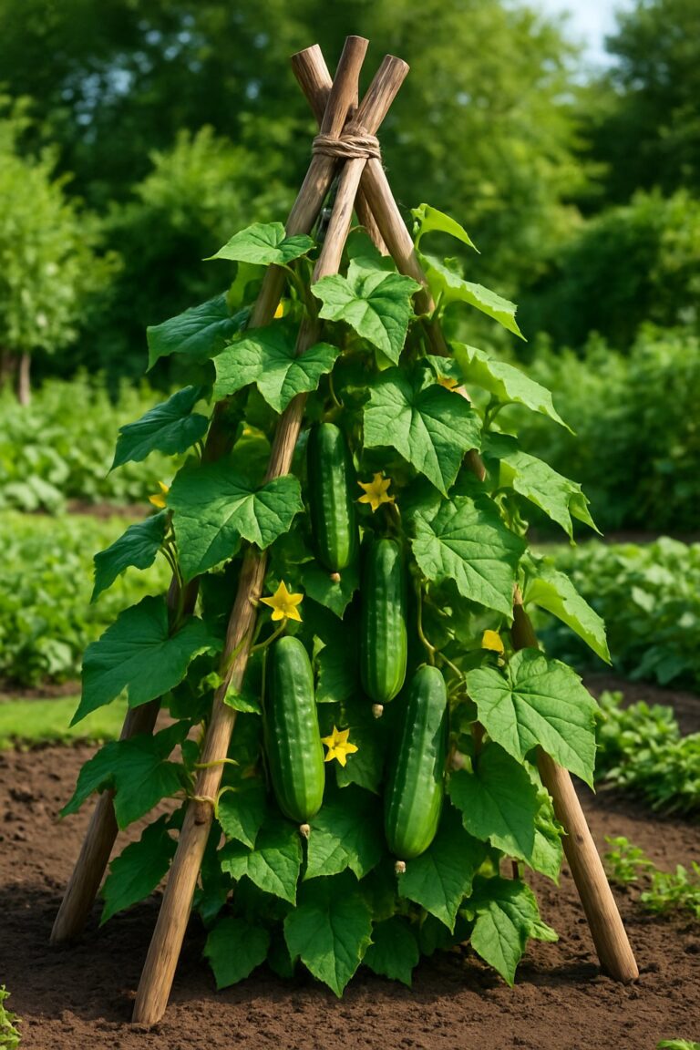 22 Cucumber Trellis Ideas to Grow Your Garden in Style
