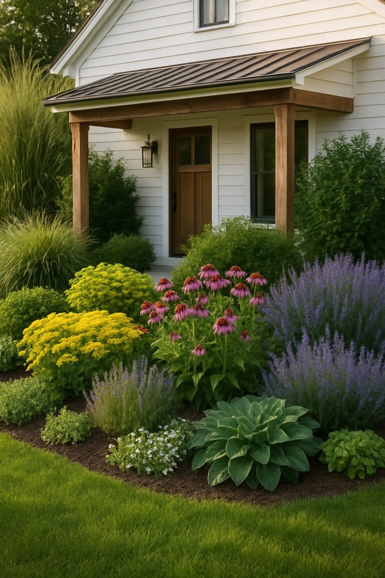 27 Farmhouse Landscaping Front Yard Ideas to Boost Your Curb Appeal Easily