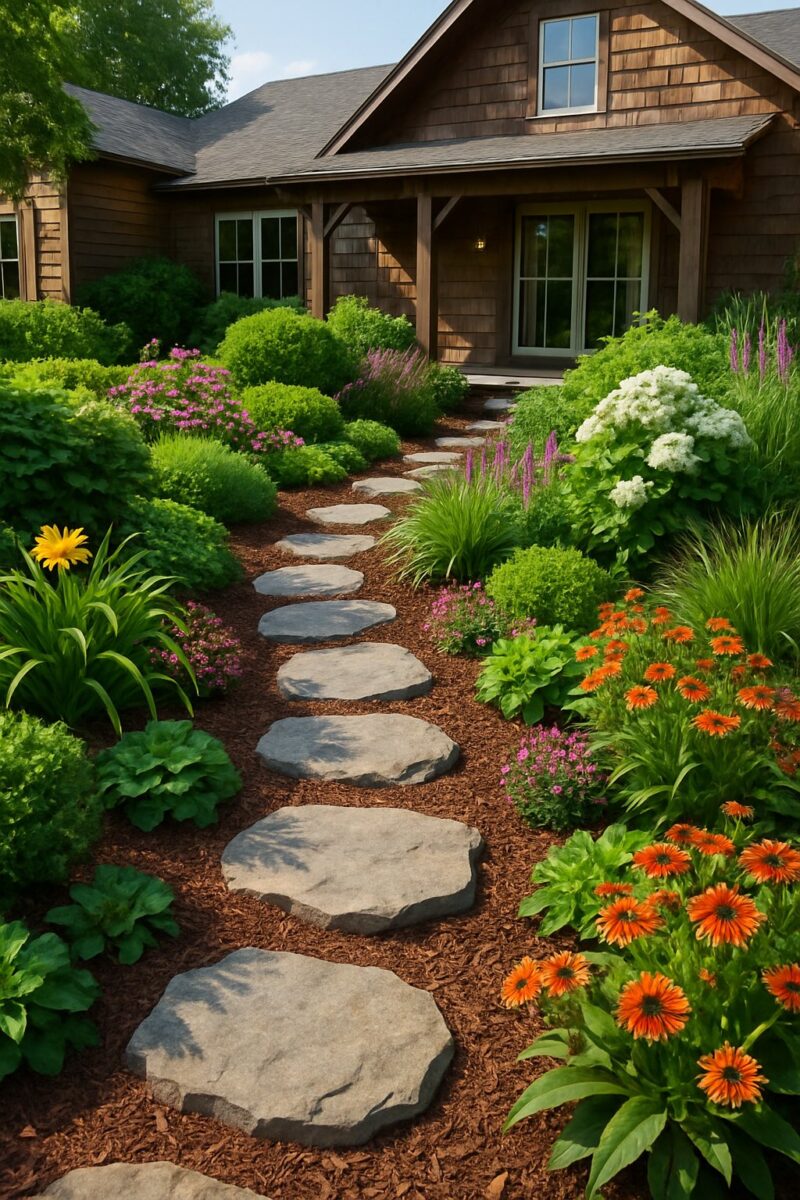 27 Farmhouse Landscaping Front Yard Ideas to Boost Your Curb Appeal Easily