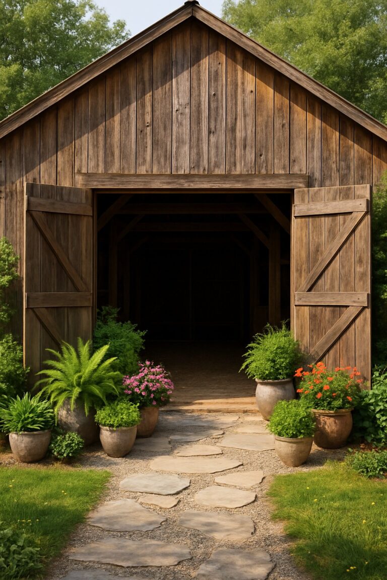 27 Barn Landscaping Ideas to Transform Your Rustic Space