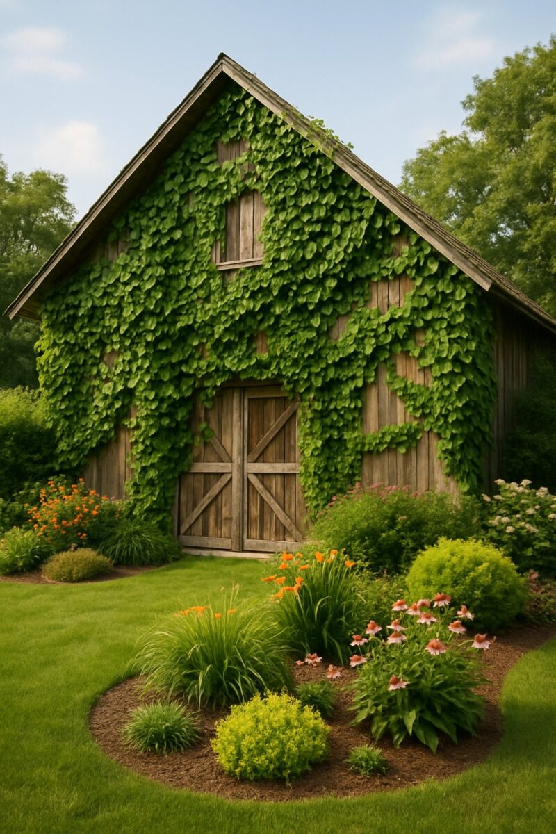 27 Barn Landscaping Ideas to Transform Your Rustic Space