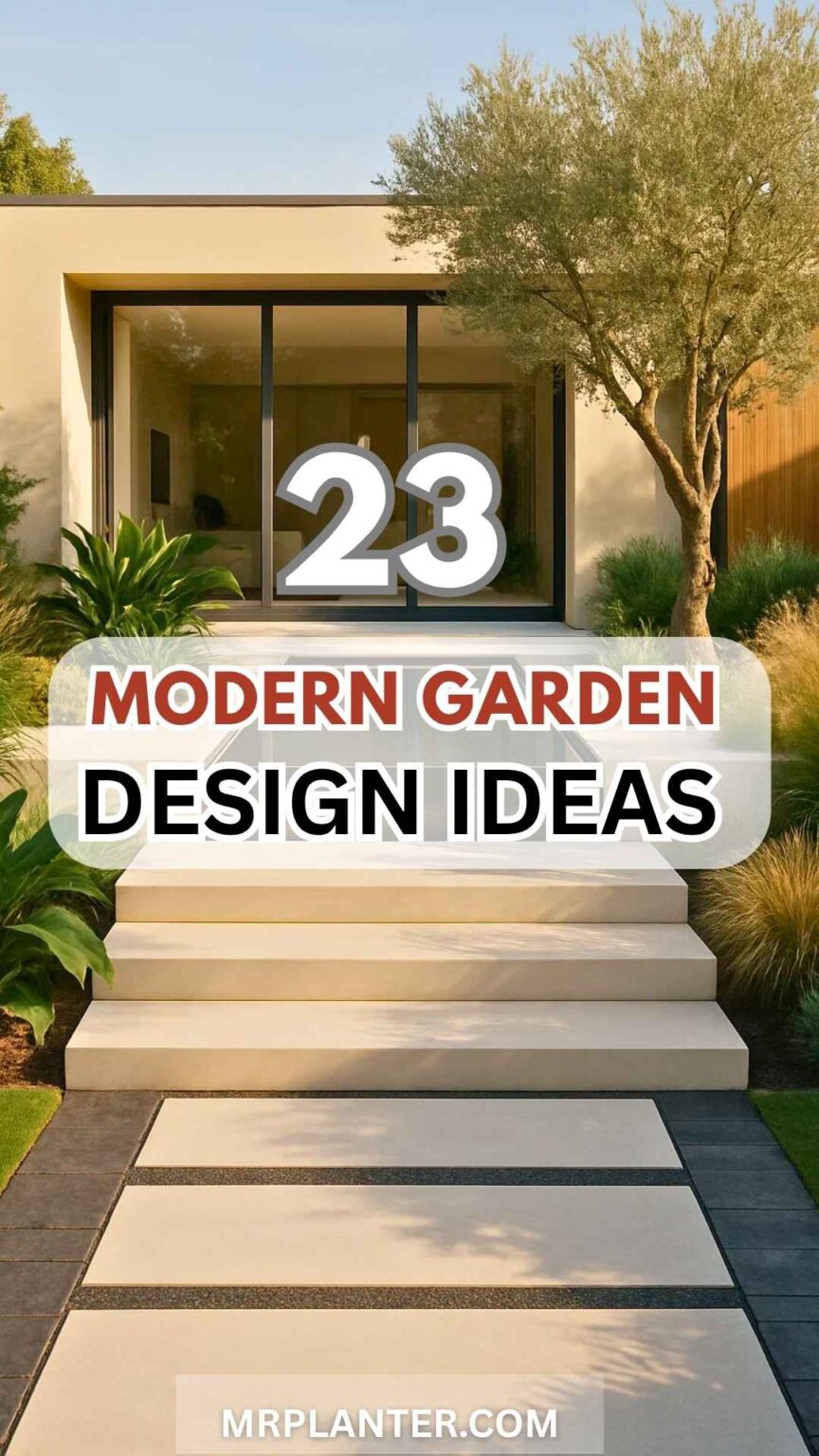 23 Modern Garden Design Ideas to Refresh Your Outdoor Space with Style ...