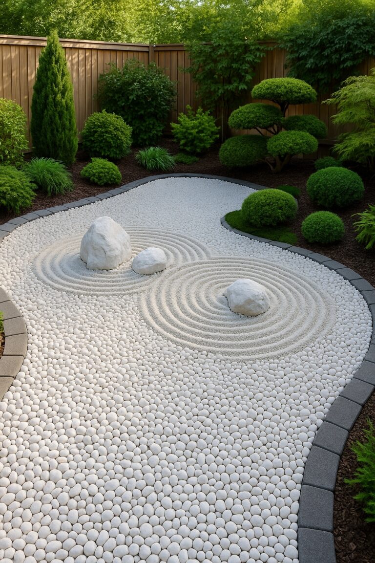 Freshen Up Your Yard with 27 White Rock Landscaping Ideas