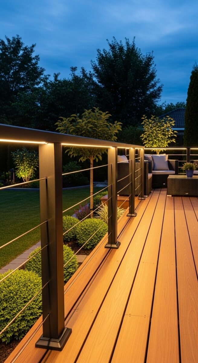 Upgrade Your Outdoor Space Easily With 23 Deck Railing Ideas