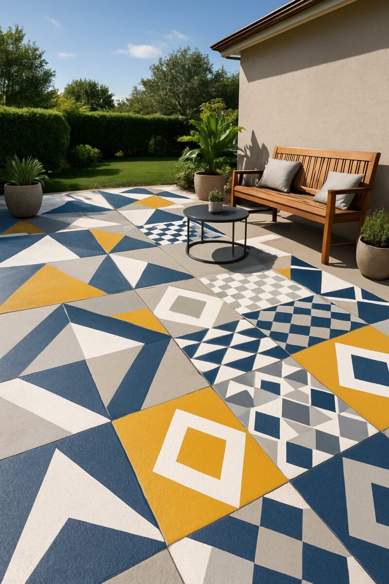 24 Concrete Patio Ideas That Will Make Your Backyard the Envy of the Block