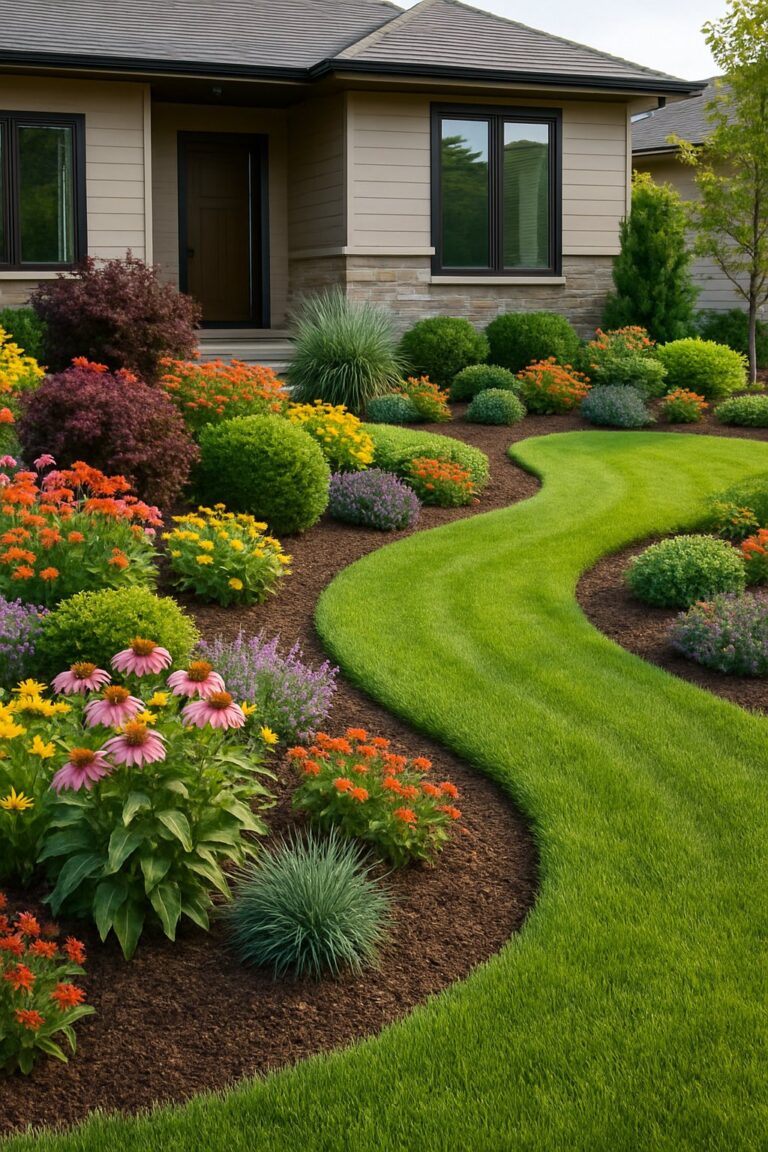 Boost Curb Appeal Instantly With 28 Front of House Landscape Ideas