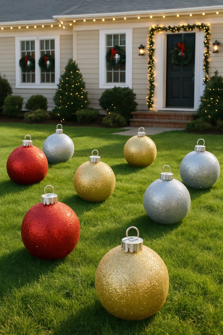 23 Front Yard Christmas Decor Ideas That Will Make Your Neighbors Jealous