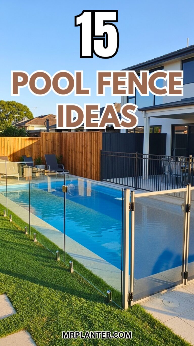 15 Pool Fence Ideas in the Backyard That Make Safety Surprisingly Stylish