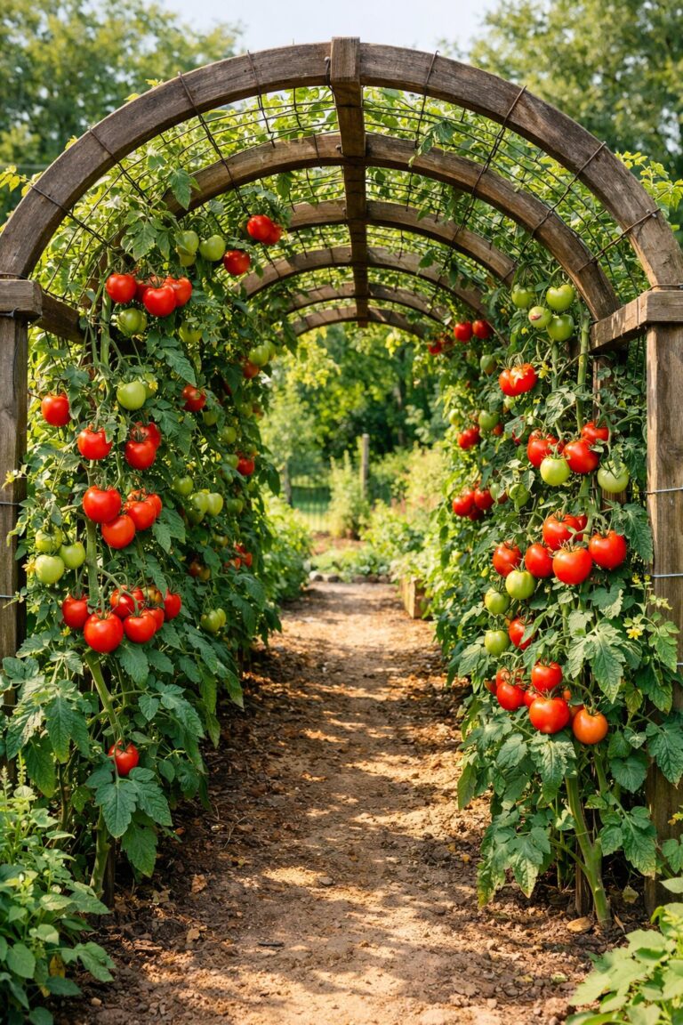 13 Tomato Trellis Ideas That’ll Make Your Plants Feel Like They’re at a ...