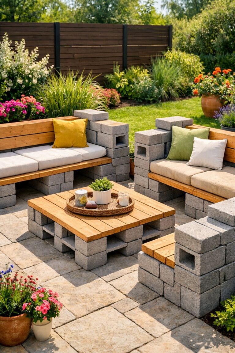 16 DIY Cinder Block Ideas to Turn Ordinary Blocks Into Brilliant ...