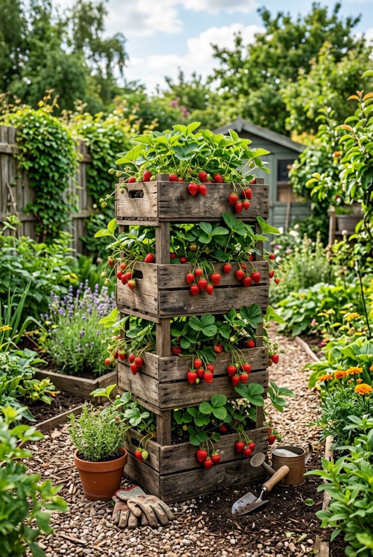 Strawberry Garden Ideas: 17 Creative Backyard Designs You’ll Love