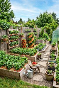 Strawberry Garden Ideas: 17 Creative Backyard Designs You’ll Love